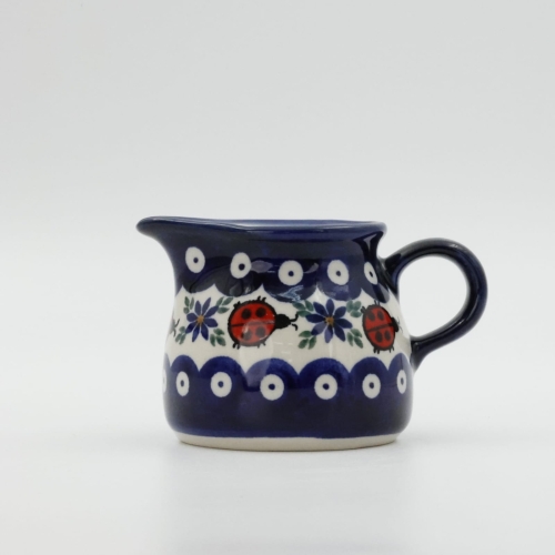 Creamer bulgy (A417 D105) - ANDY Polish Pottery Factory Store