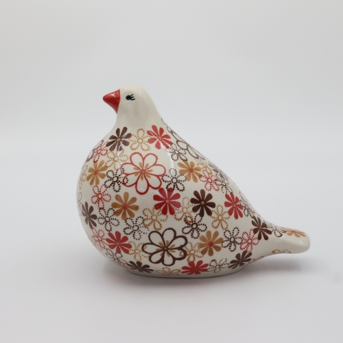 Pigeon figurine (A751 D63) - ANDY Polish Pottery Factory Store