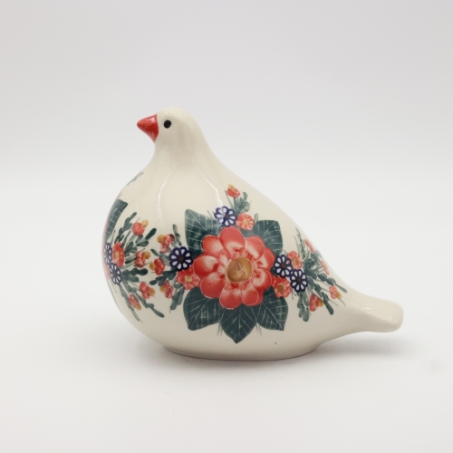 Pigeon figurine (A751 D68) - ANDY Polish Pottery Factory Store